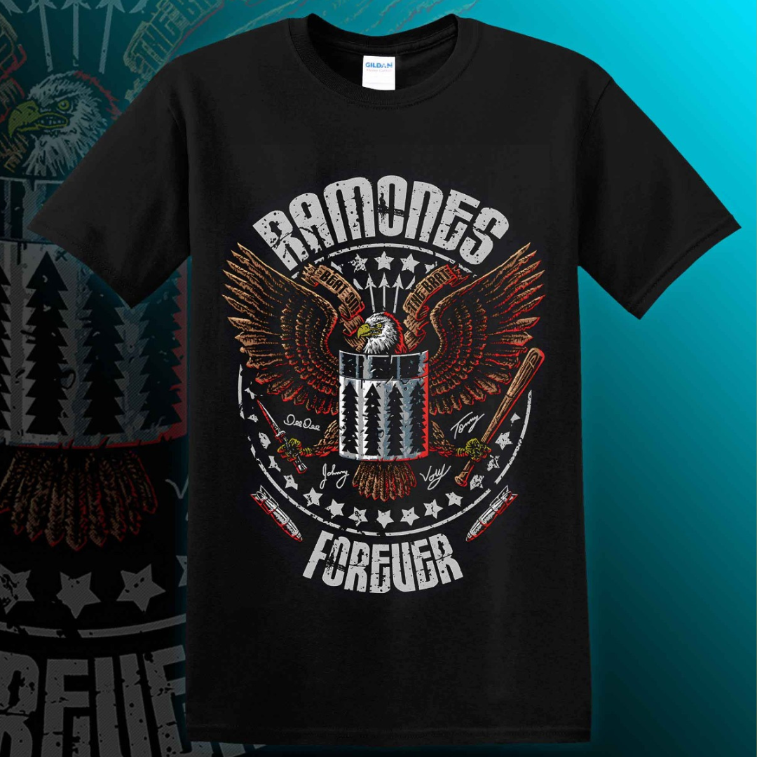 POLERA RAMONES - FOREVER – discoreal