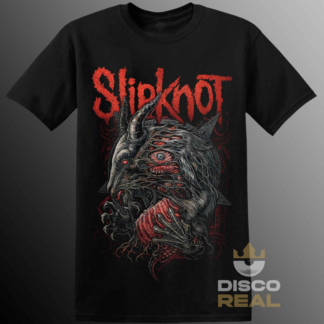 POLERA SLIPKNOT - CABRA (MODELO 2) – discoreal