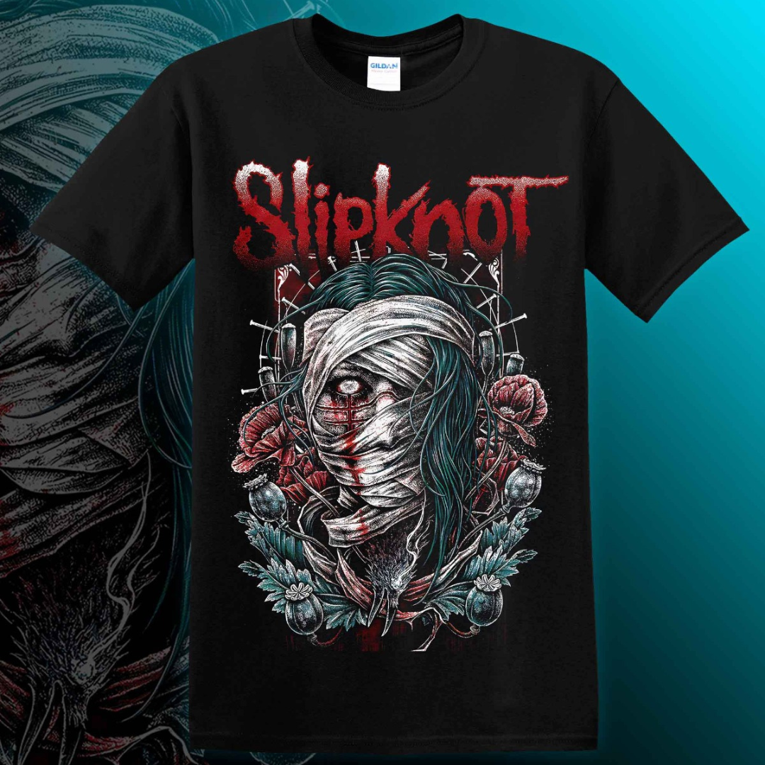 POLERA SLIPKNOT - WOMAN FACE – discoreal