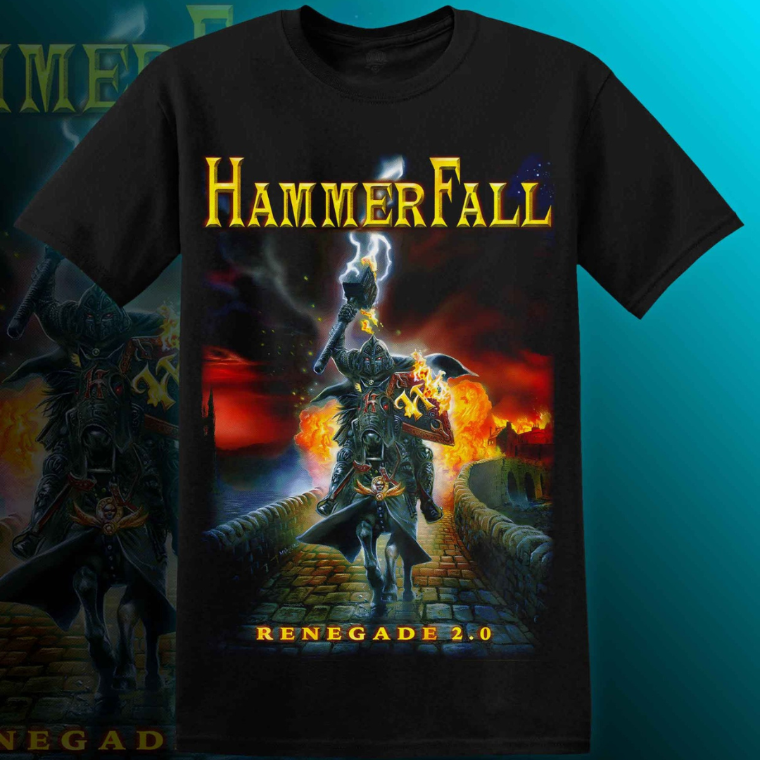 POLERA HAMMERFALL - RENEGADE 2.0 – discoreal