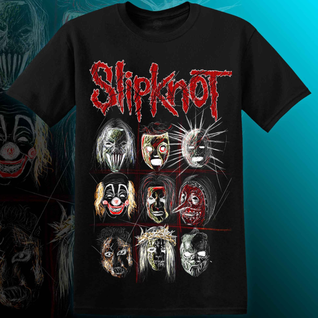 POLERA SLIPKNOT - BAND (MODELO 5) – discoreal