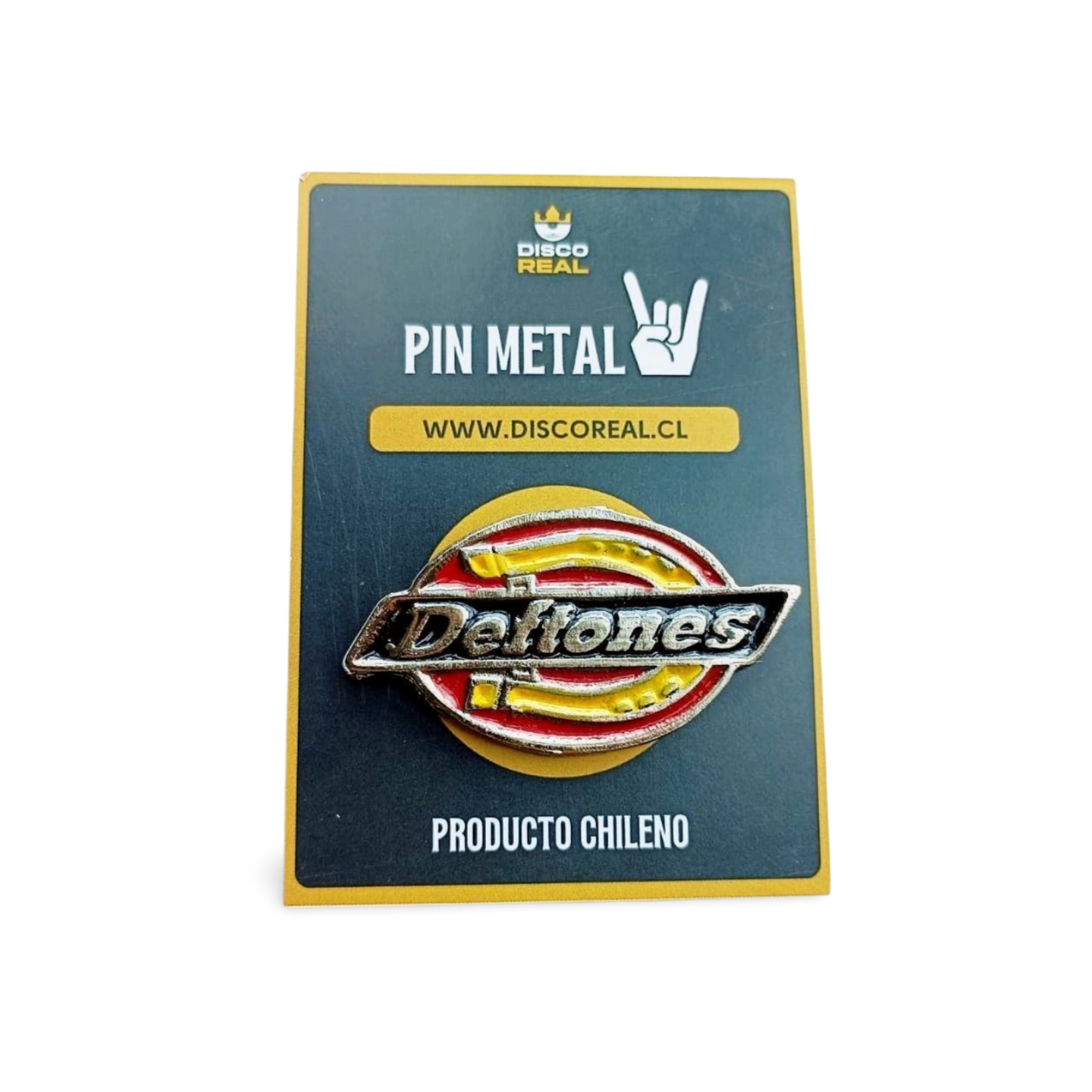 PIN METAL - DEFTONES – discoreal