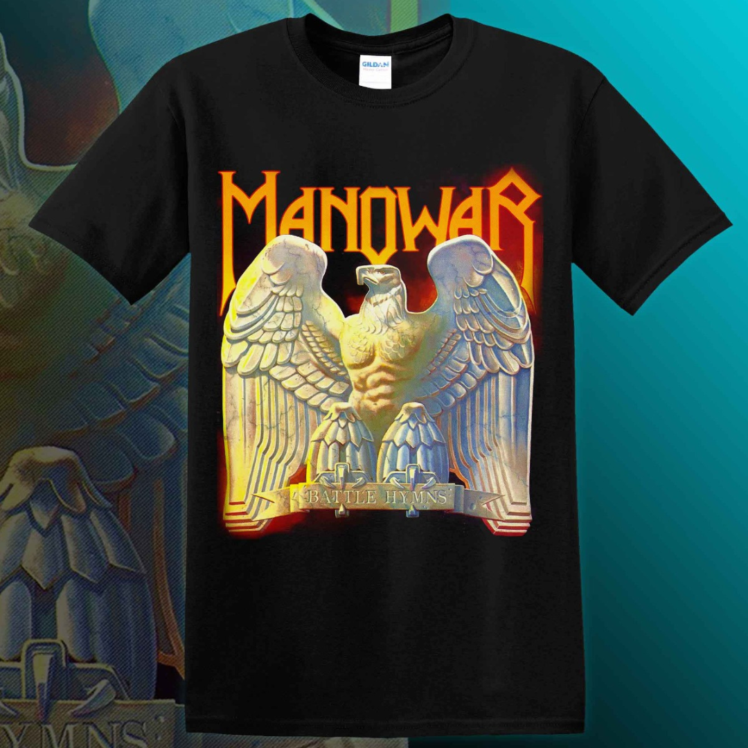 POLERA MANOWAR - BATTLE HYMNS – discoreal