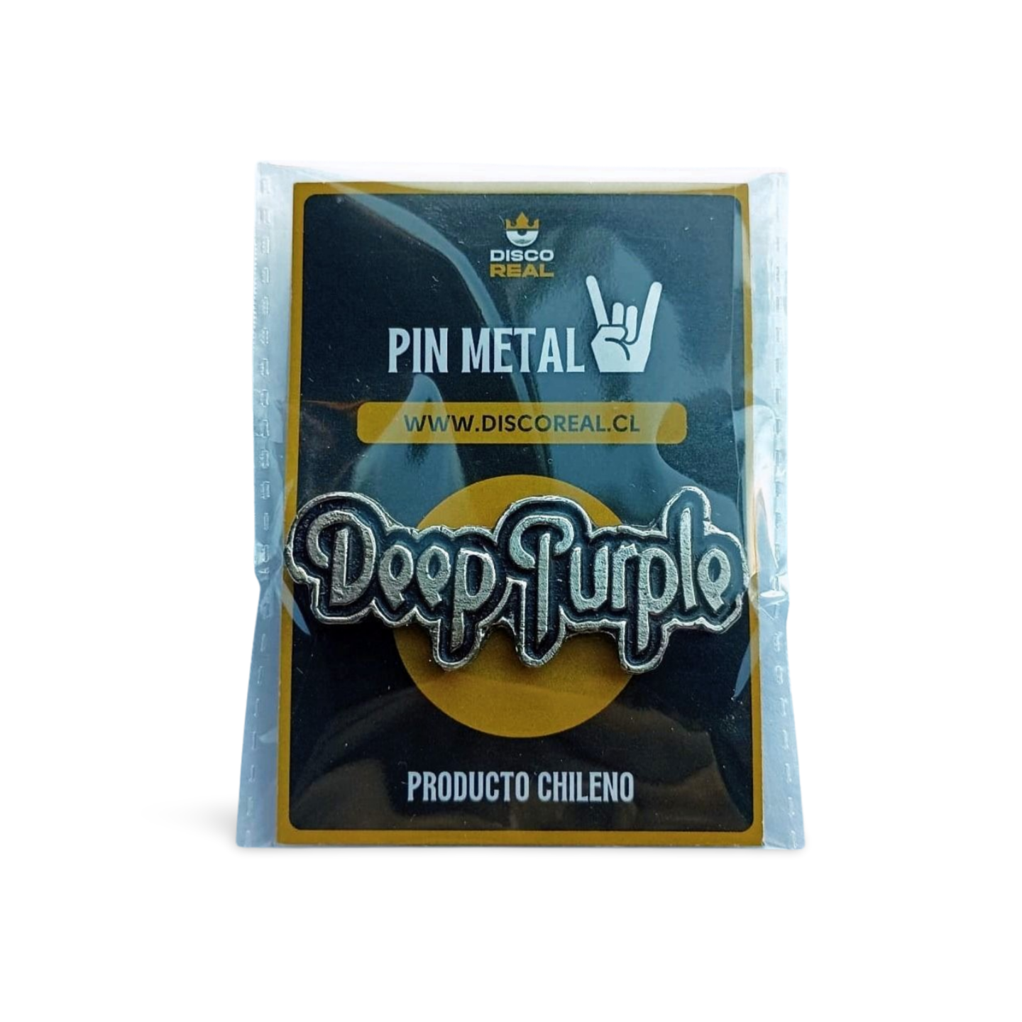 PIN METAL - DEEP PURPLE – discoreal